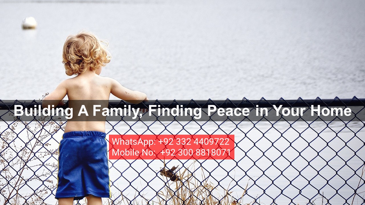 Building A Family, Finding Peace in Your Home - Life Partner Solutions