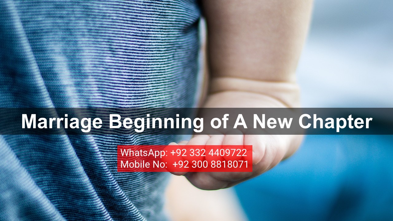 Marriage Beginning of A New Chapter - Life Partner Solutions