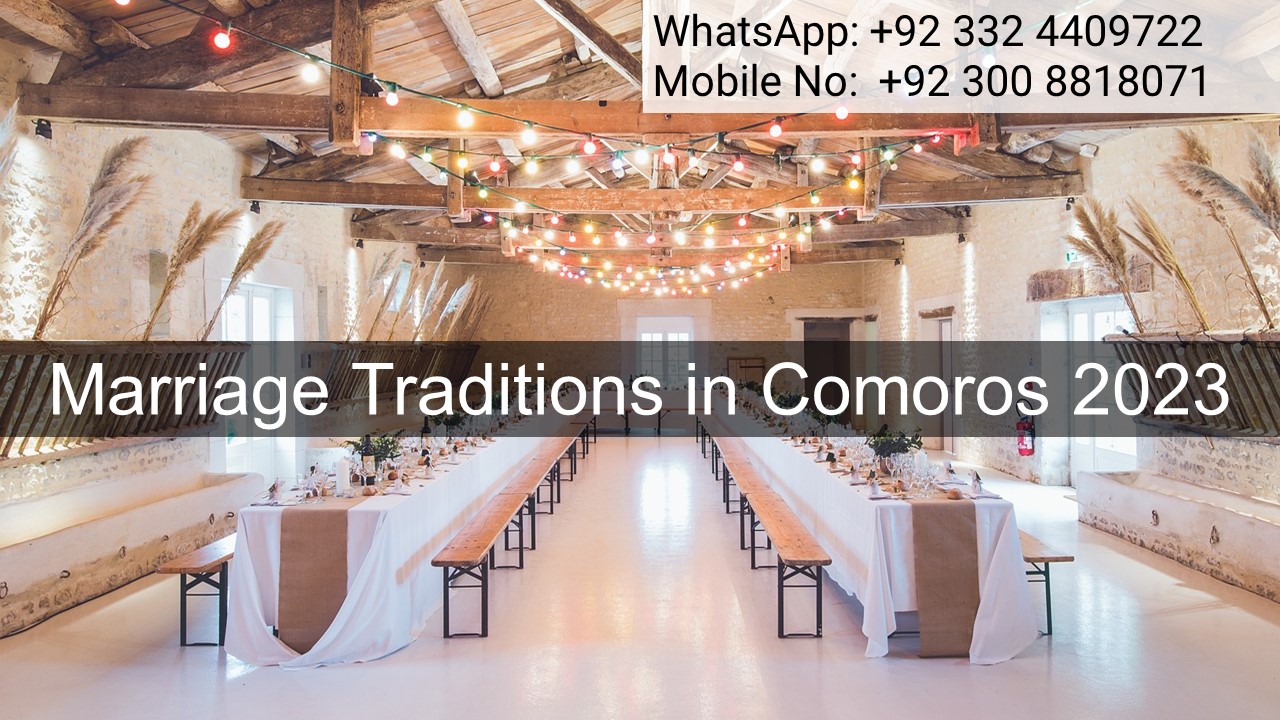 Marriage Traditions in Comoros 2023 - Life Partner Solutions